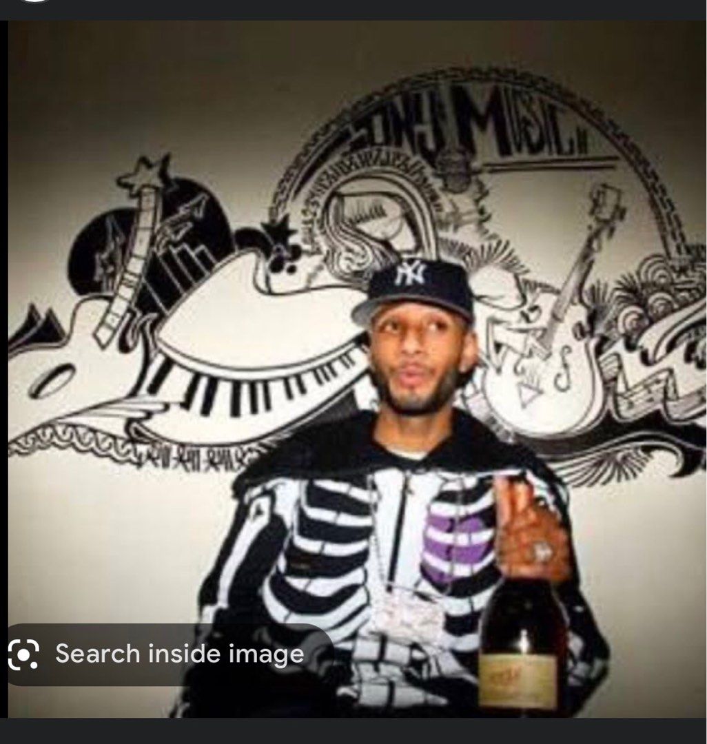 RARE LRG AUTHENTIC DEAD SERIOUS SKELETON HODDIE FULLZIP Y2K PUNK GOTHIC ...