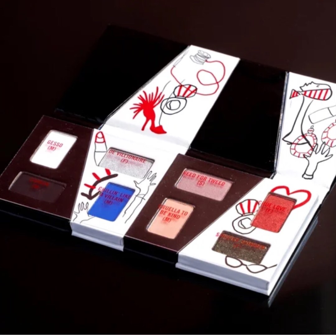 Mac Cosmetics Disney Cruella To Be Kind Eyeshadow Palette X8, Health ...