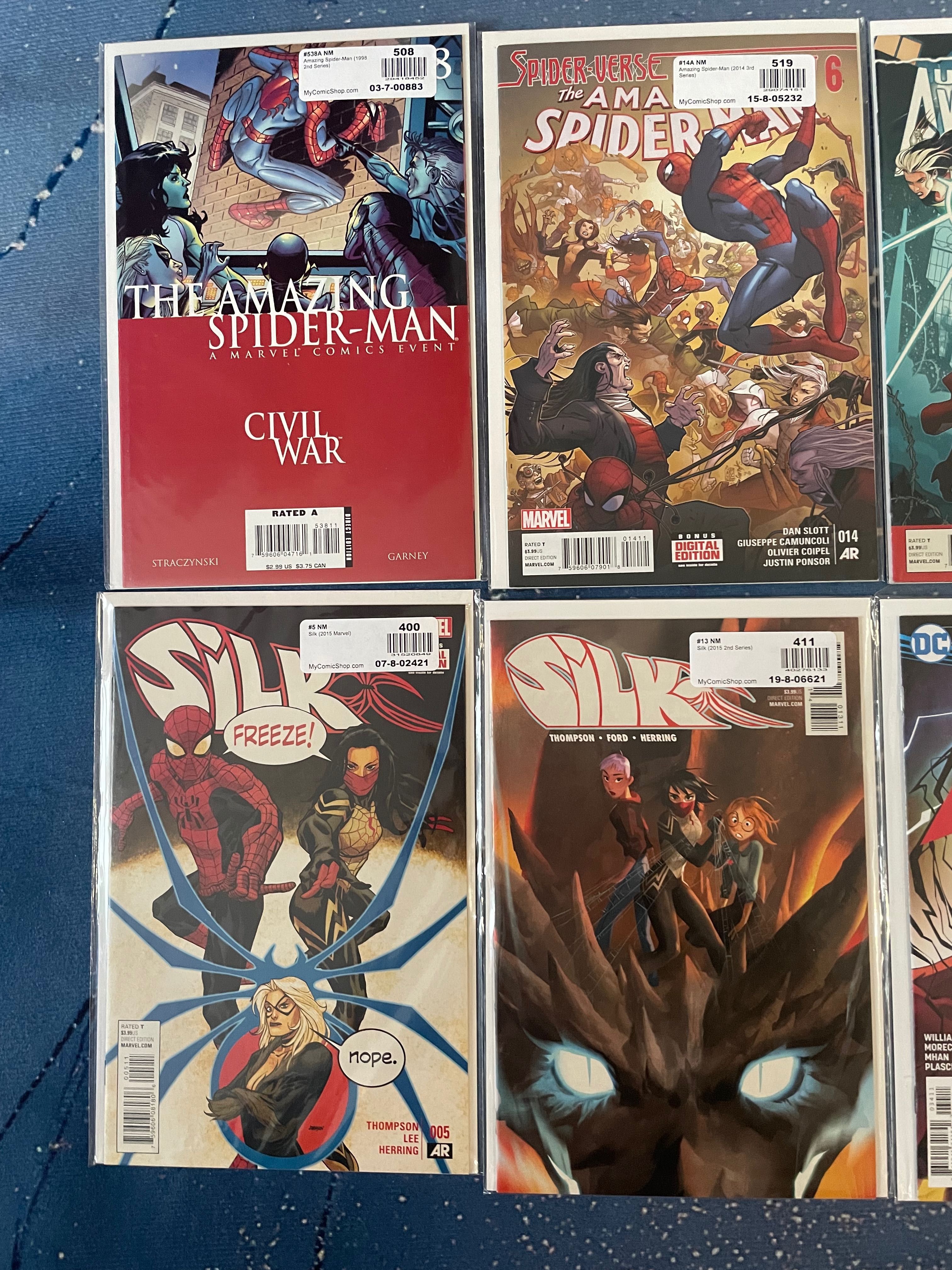 Marvel/ DC Comic Books | Spider Man/ The Flash/ Silk/ The Avengers/ Ant Man, Hobbies & Toys ...