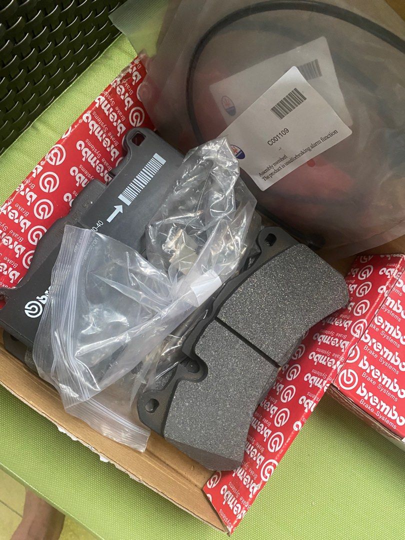 Maserati GT 4.7 front brake pad -6pots, Car Accessories, Accessories on ...