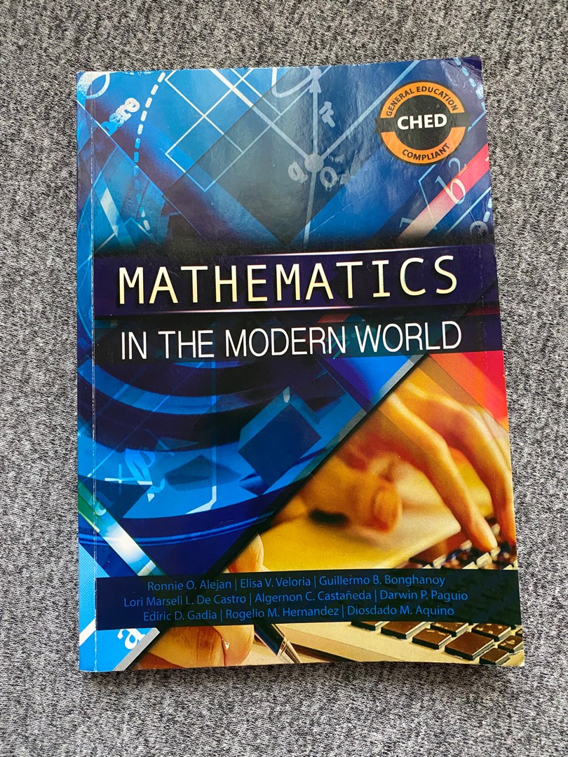 Mathematics In The Modern World Hobbies And Toys Books And Magazines Assessment Books On Carousell