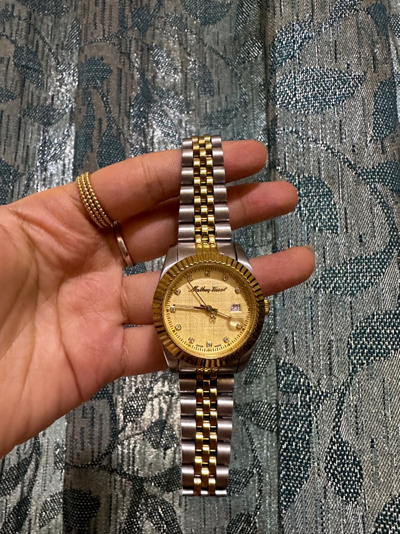 Mathey Tissot -Rolex dupe on Carousell