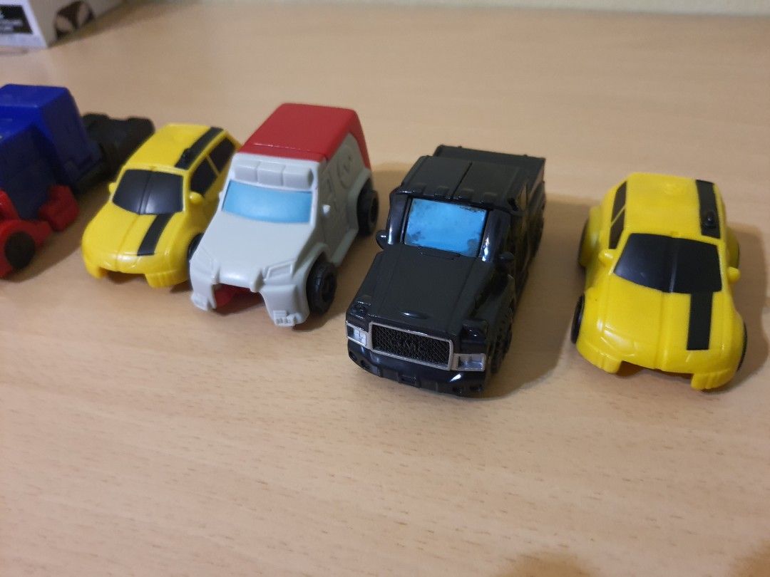 McDonald's KFC Transformer 2008 2009 Optimus Prime Bumblebee Rachet ...