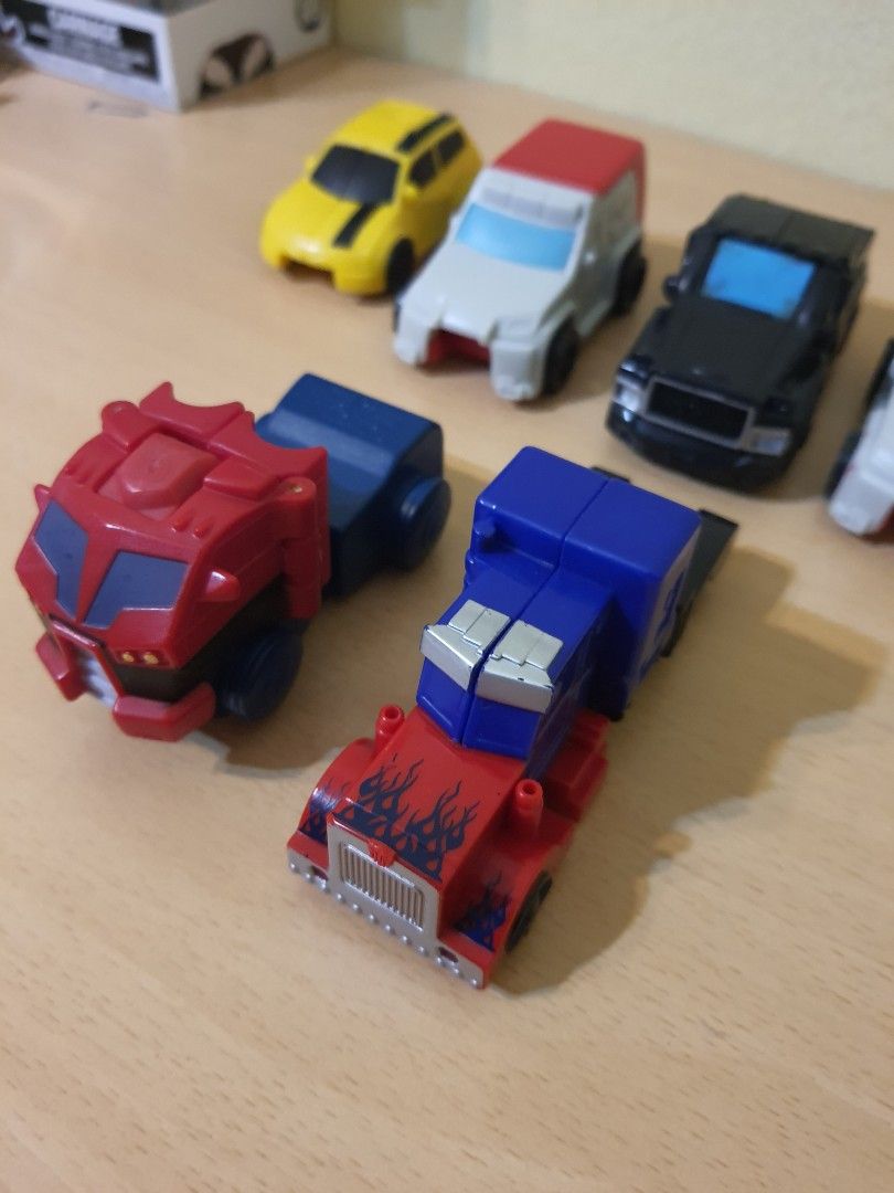 McDonald's KFC Transformer 2008 2009 Optimus Prime Bumblebee Rachet ...