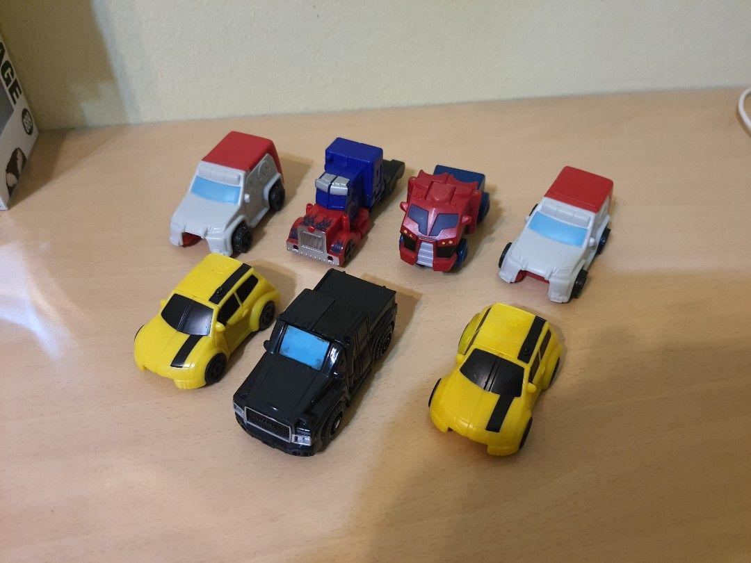 McDonald's KFC Transformer 2008 2009 Optimus Prime Bumblebee Rachet ...