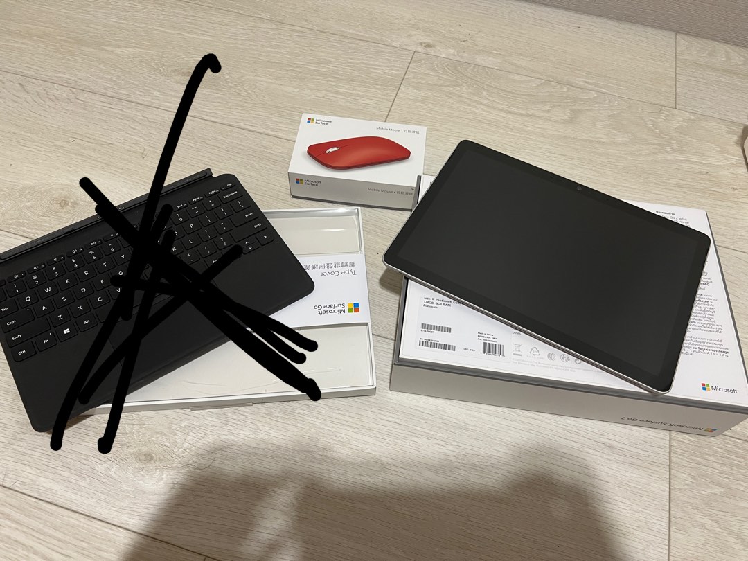 Microsoft Surface Go 2 with keypad and mouse, Computers & Tech, Laptops ...