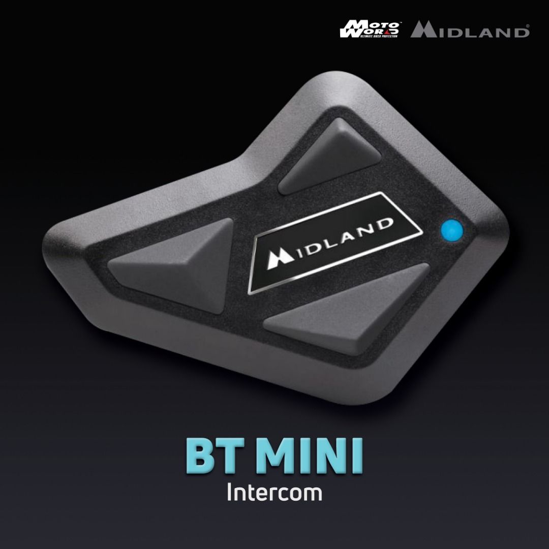 Midland BT Mini Intercom Helmet Bluetooth , Motorcycles, Motorcycle ...