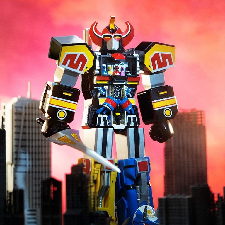 Mighty Morphin Power Rangers Megazord Super Cyborg Vinyl Figure ...