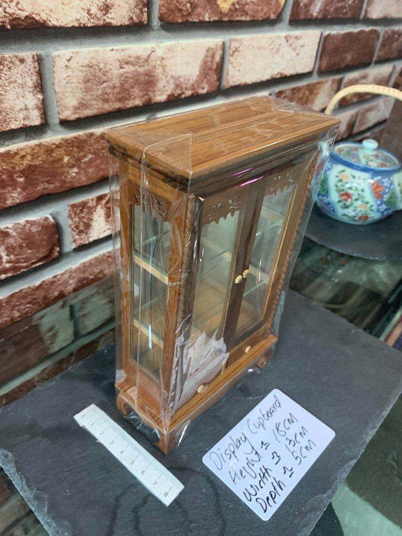 Mini Display Cabinet, Furniture & Home Living, Furniture, Shelves ...