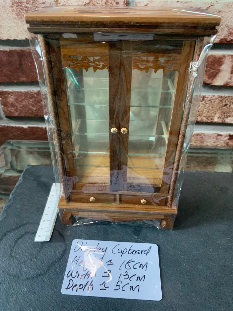 Mini Display Cabinet, Furniture & Home Living, Furniture, Shelves ...
