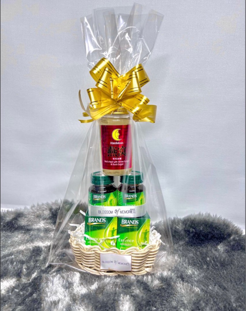 Mini gift hamper / basket get well soon / congratulations, Food ...