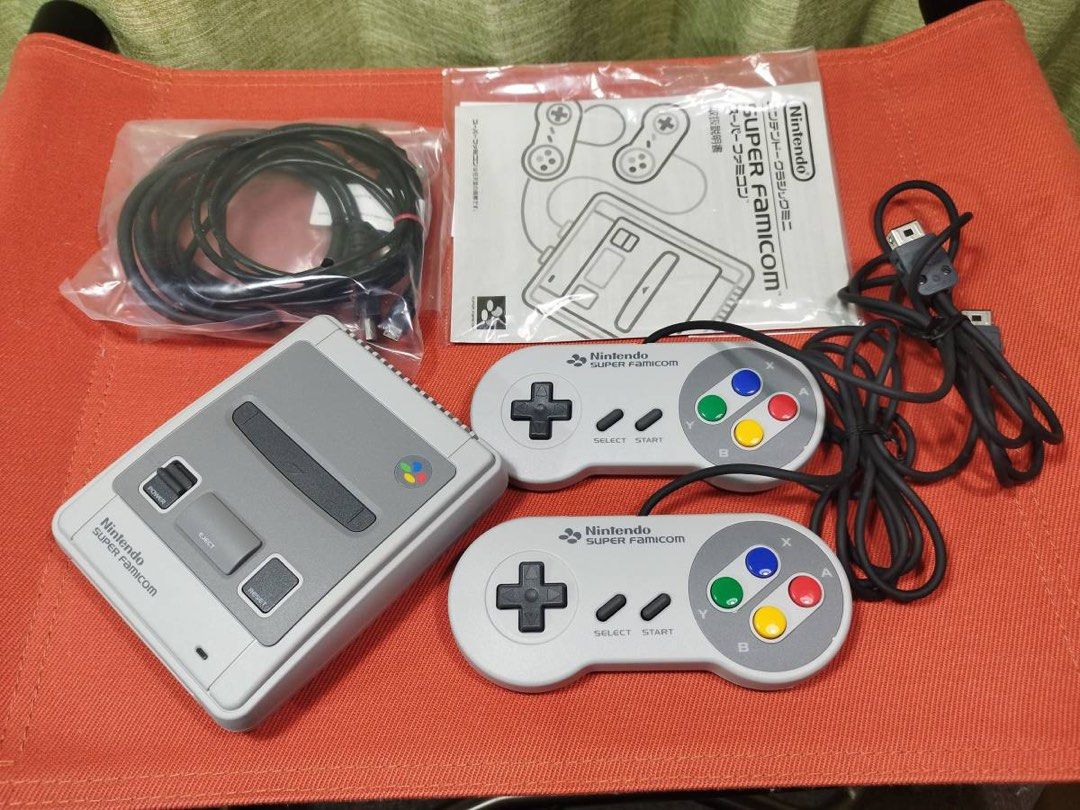 極新 日版 原裝 Nintendo Super Famicom Mini SFC Classic 任天堂 迷你 超任 超級任天堂, 電子遊戲 ...