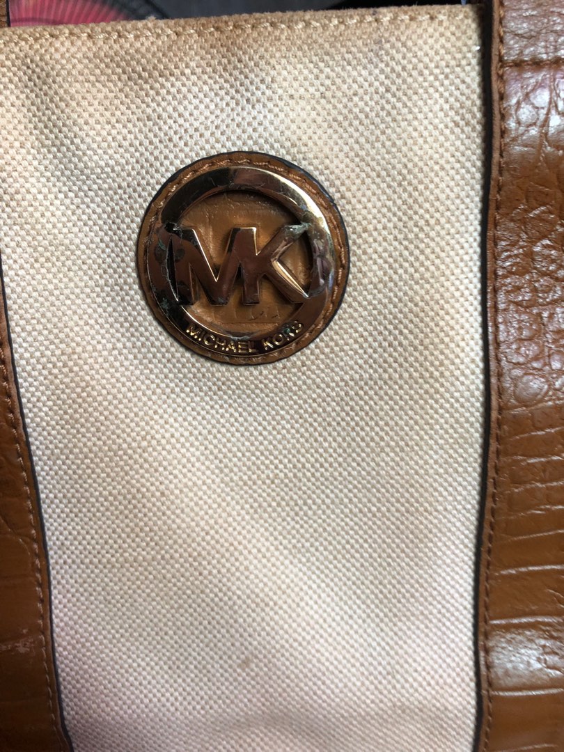 Mk vintage tote bag, Luxury, Bags & Wallets on Carousell