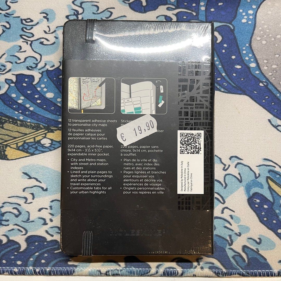 Moleskine Journey City Notebook - Paris, Hobbies & Toys, Stationary ...