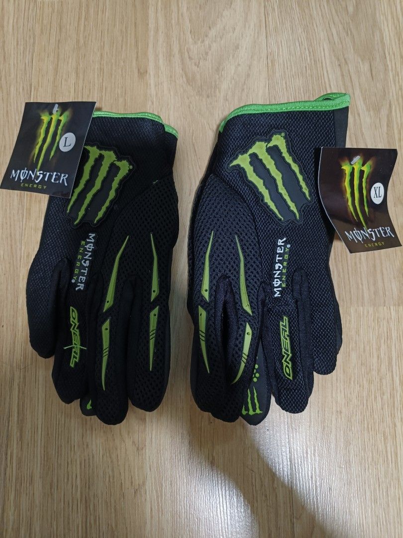 Monster energy motor gloves, Motorcycles, Motorcycle Accessories on ...