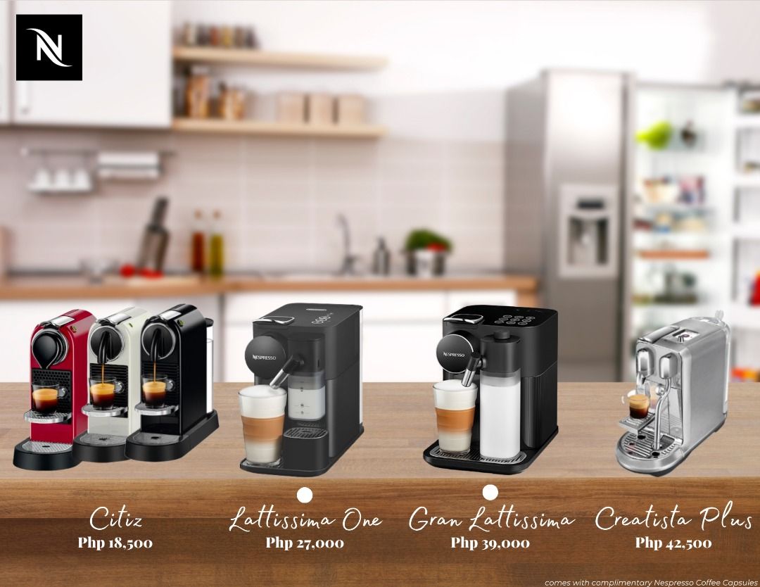 NESPRESSO COFFEE MACHINES (Brand New!), TV & Home Appliances, Kitchen ...