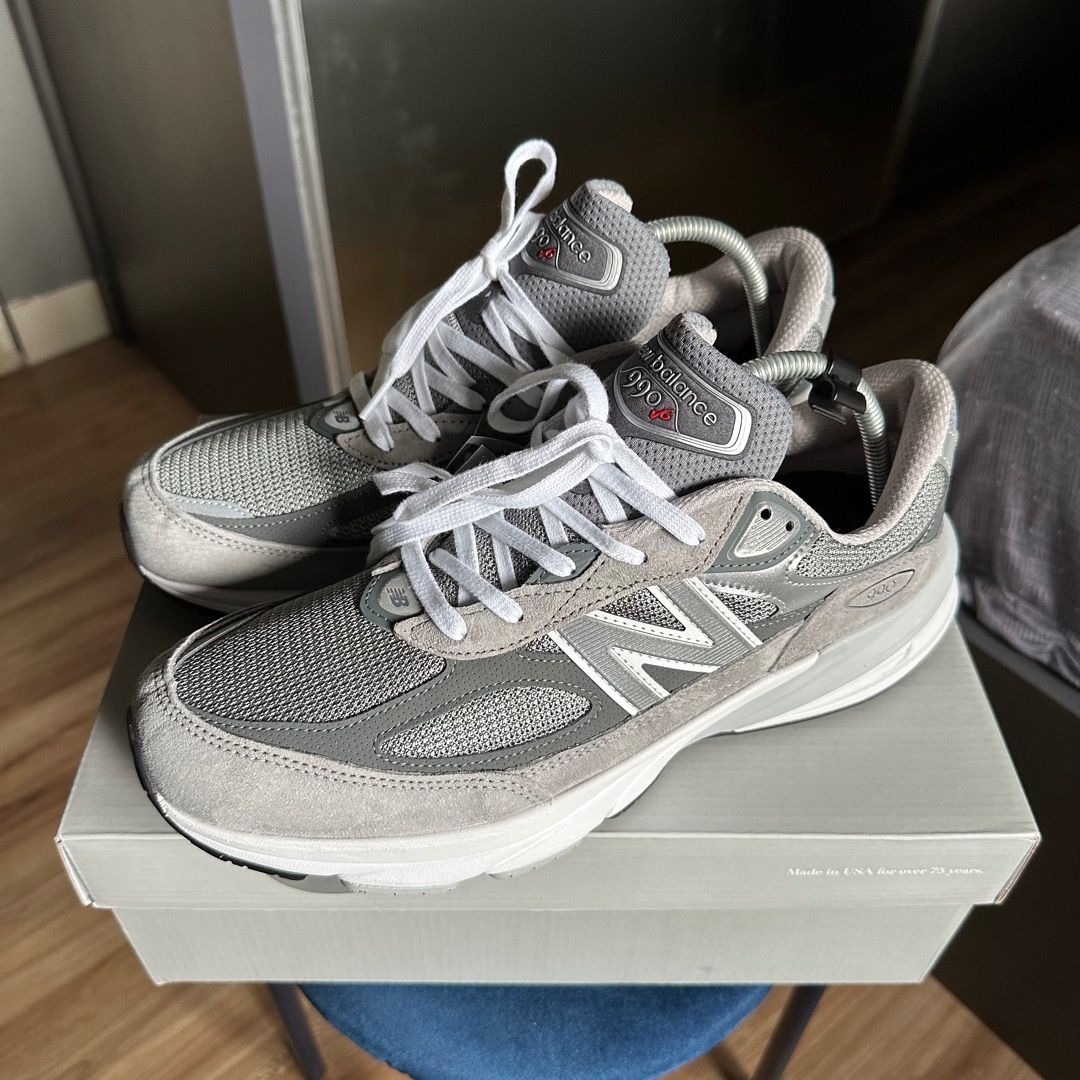 New Balance 990v6 'Grey', Fesyen Pria, Sepatu , Sneakers di Carousell
