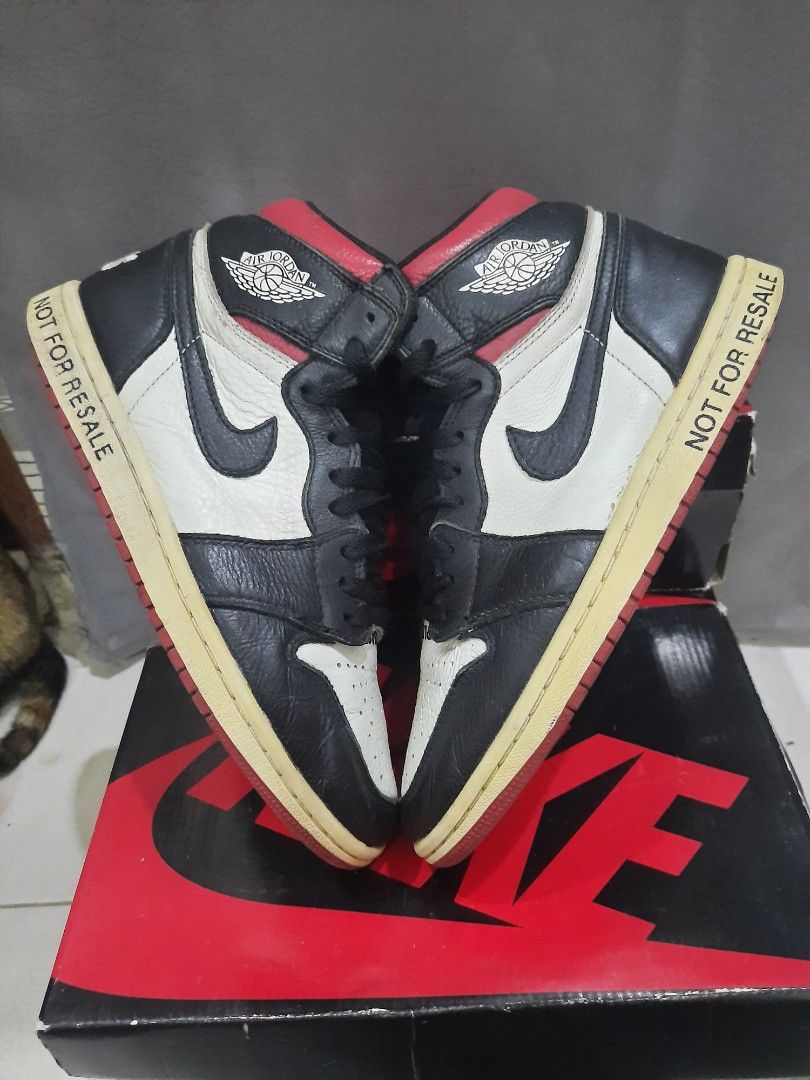 Nike Air Jordan 1 high og not for resale varsity red, Olah Raga ...