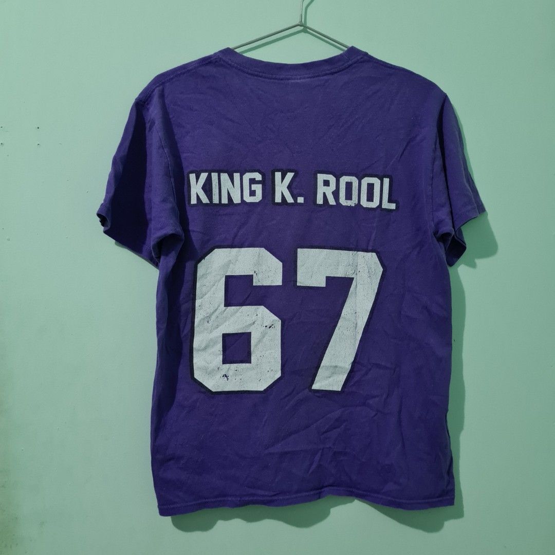 Nintendo Donkey Kong Purple King K. Rool Shirt - Game Smash Crocodile ...