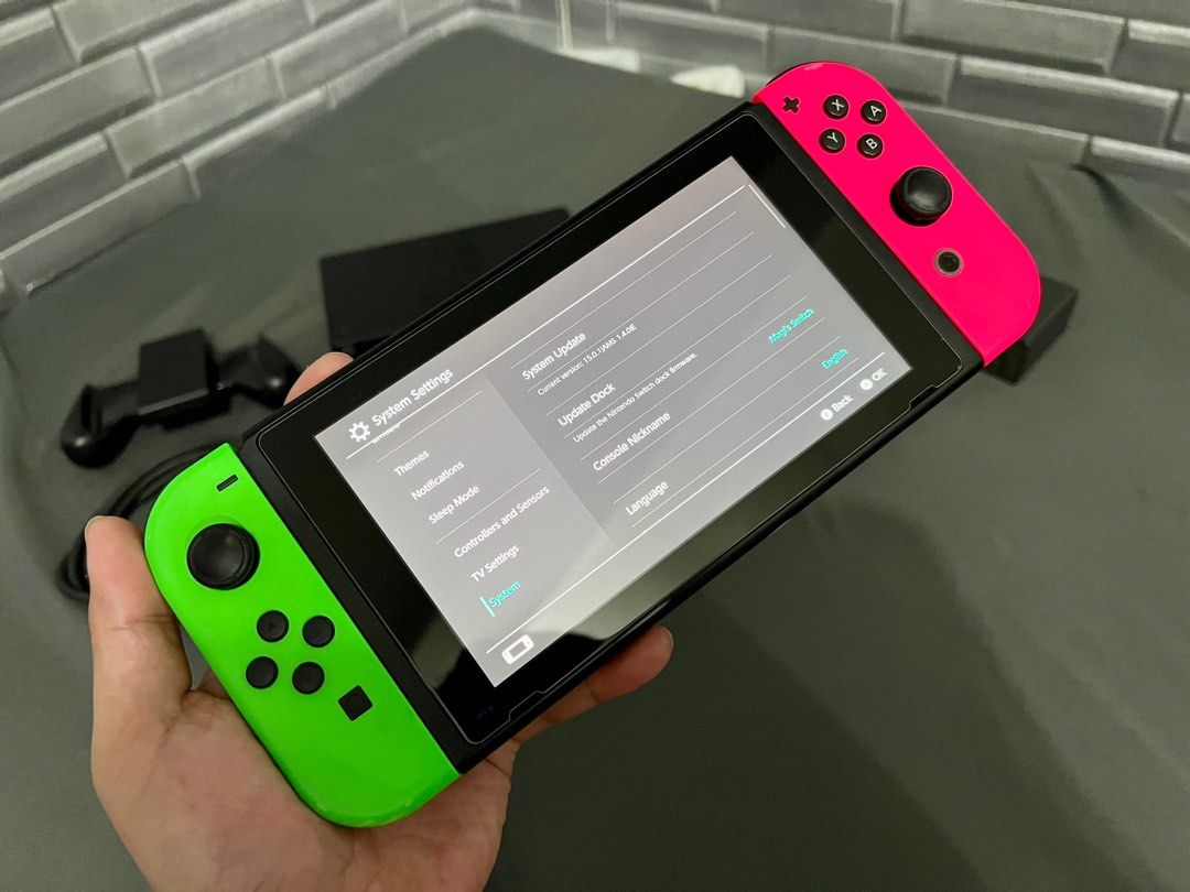 Nintendo Switch V1 Jailbreak 128GB, Video Gaming, Video Game Consoles ...