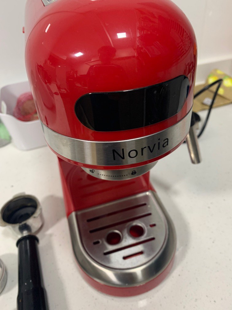 Norvia Coffee Machine CM8000 AirBot, TV & Home Appliances, Kitchen ...