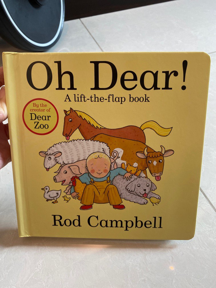 Oh Dear (Dear zoo) Rod Campbell, Hobbies & Toys, Books & Magazines, Children's Books on Carousell