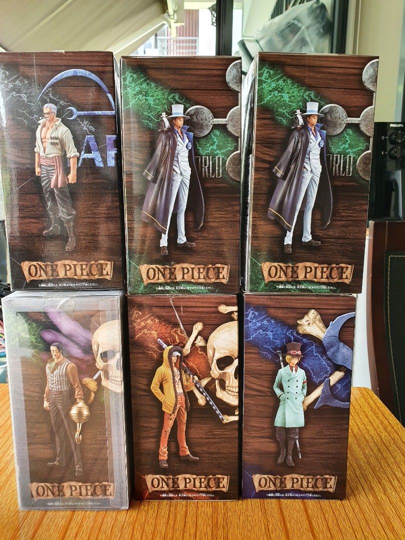 One Piece Stampede DXF -The Grandline Men - Sabo, Crocodile, Rob Rucchi ...
