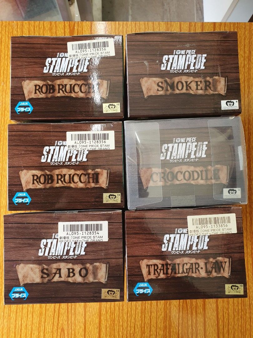 One Piece Stampede DXF -The Grandline Men - Sabo, Crocodile, Rob Rucchi ...