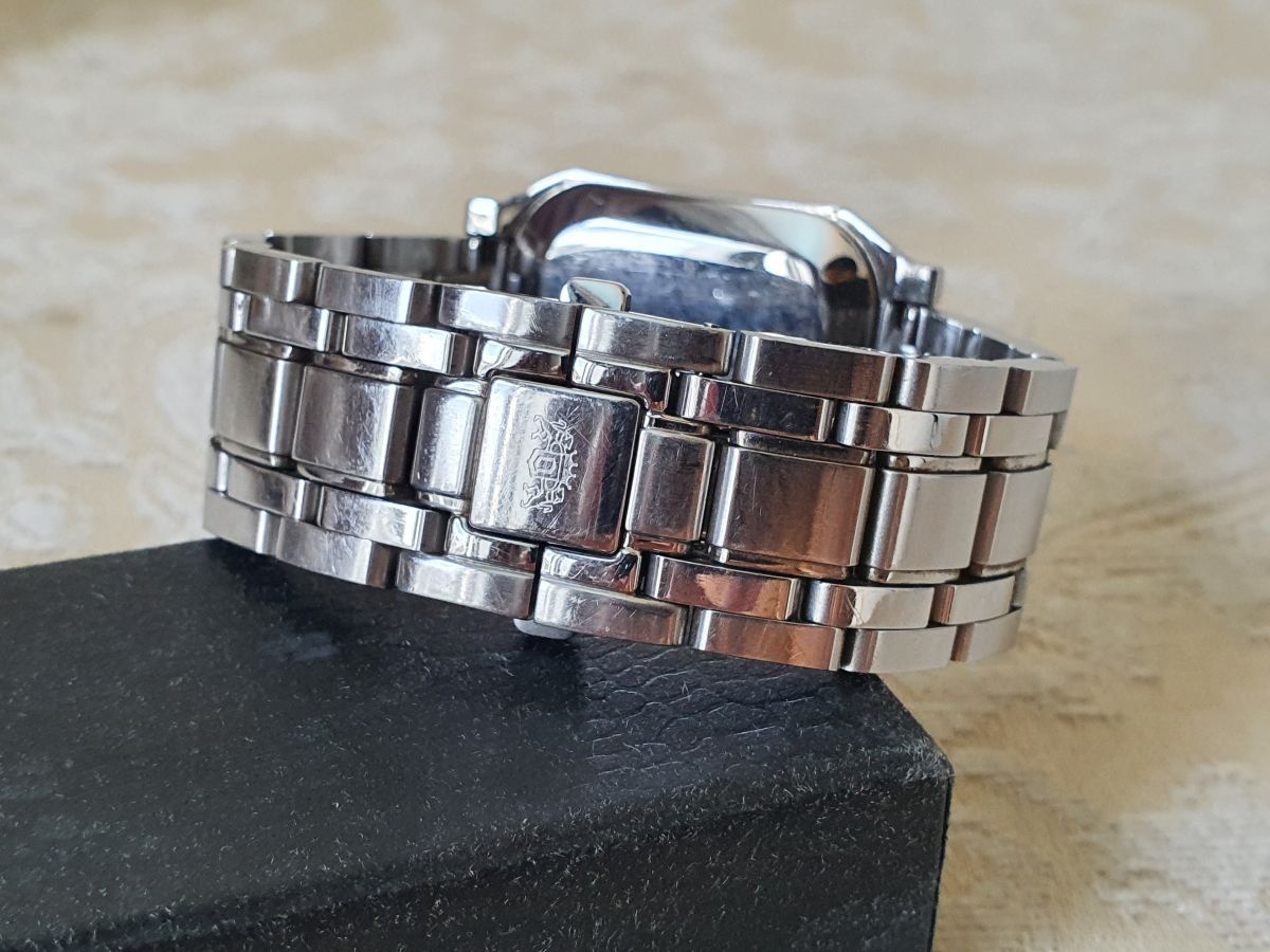 Orient Automatic Watch | Black Dial Rare Rectangle Classic Dress Watch ...