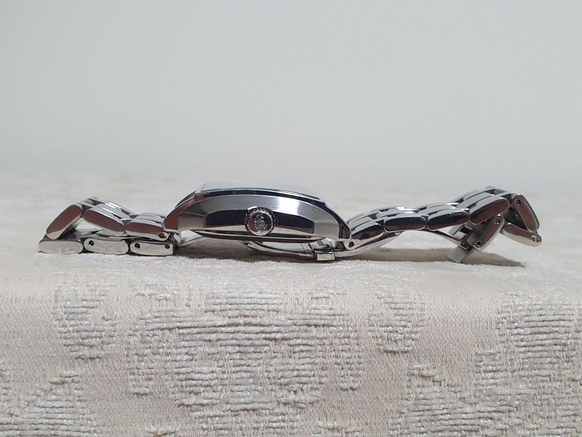 Orient Automatic Watch | Black Dial Rare Rectangle Classic Dress Watch ...