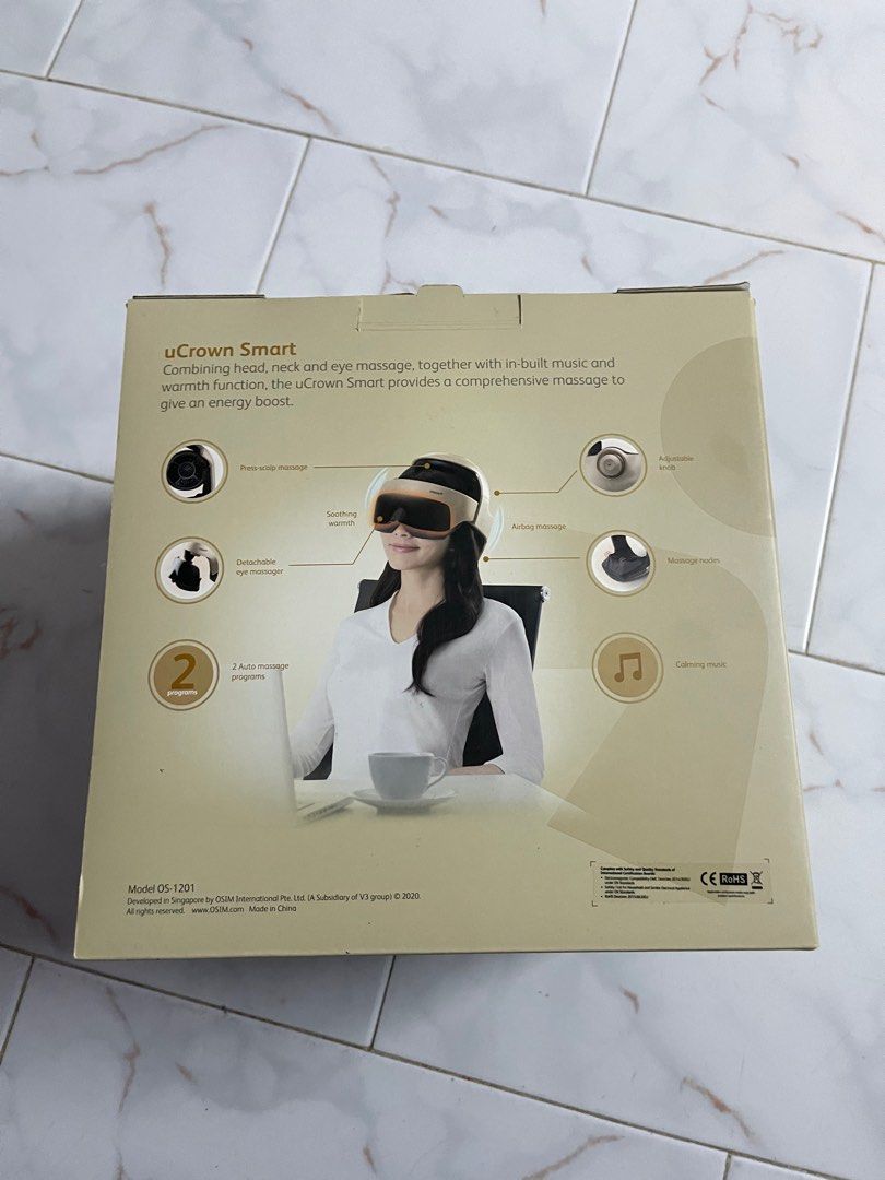 Osim ucrown smart, Health & Nutrition, Massage Devices on Carousell