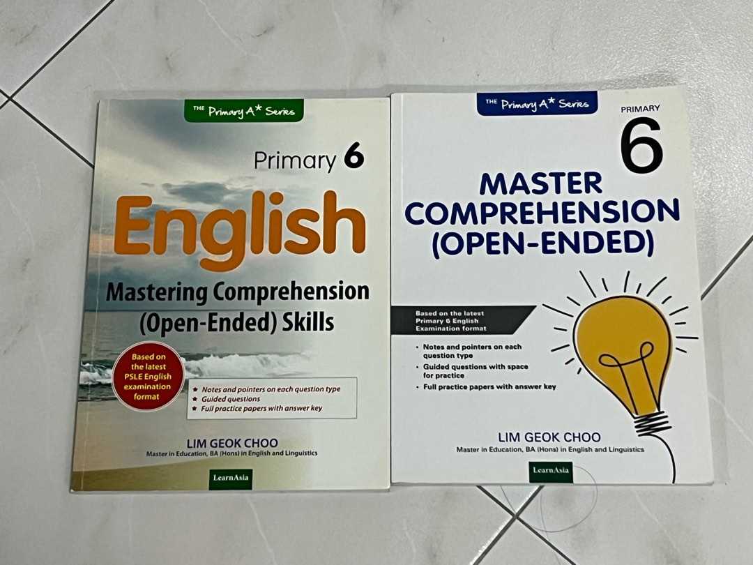 P6 English Comprehension Assessment Books, Hobbies & Toys, Books ...