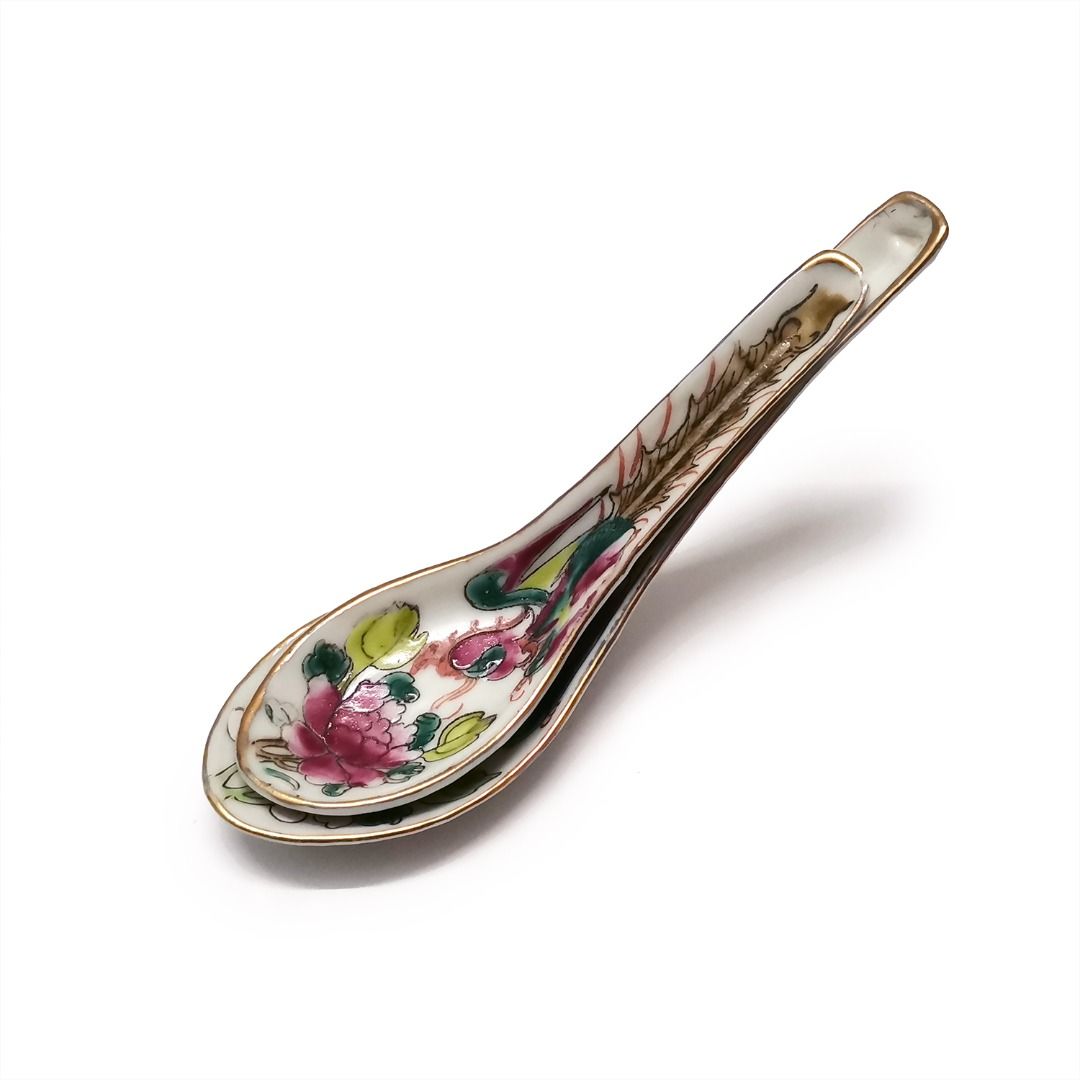Peranakan Phoenix Spoon, Hobbies & Toys, Collectibles & Memorabilia ...