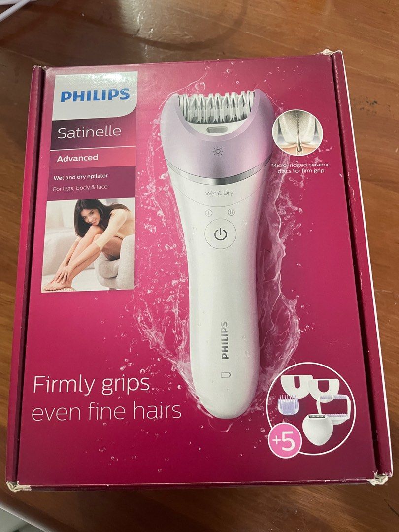 Philips santinelle advanced wet & dry epilator, Beauty & Personal Care ...