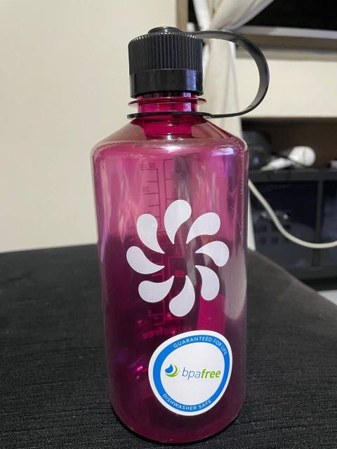 pink nalgene bottle (1 litre), Furniture & Home Living, Kitchenware ...