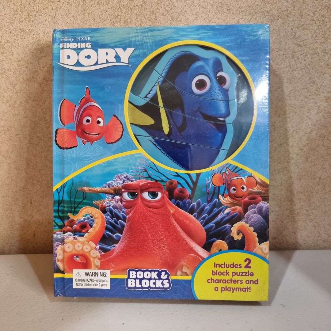 Pixar Finding Dory (Book and Blocks) BN -Sealed | 300 on Carousell