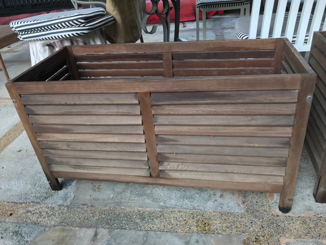 Planter box /storage, Furniture & Home Living, Furniture, Shelves ...