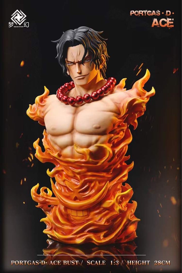 [PO] One Piece|1/3 Ace Bust, Hobbies & Toys, Toys & Games on Carousell