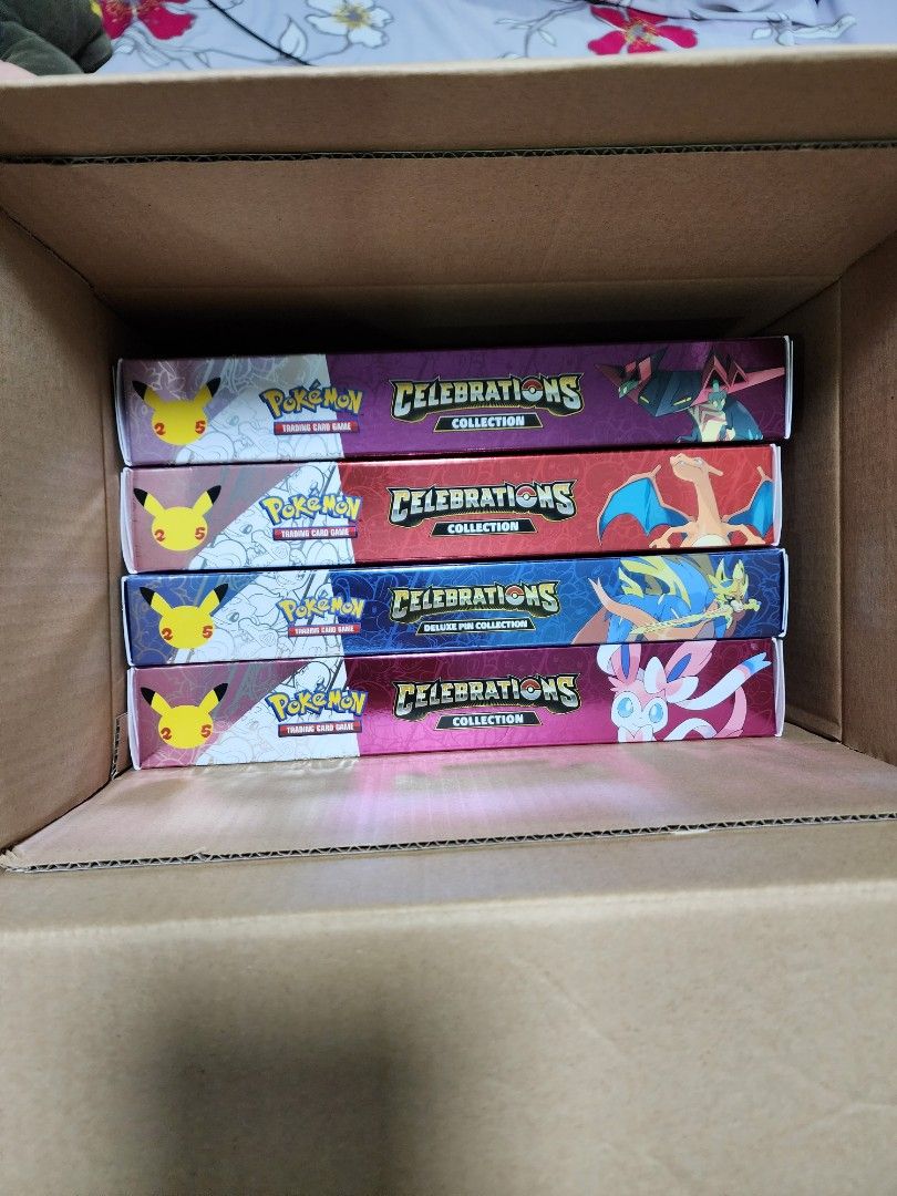 Pokemon 25th Celebrations Set, Hobbies & Toys, Toys & Games on Carousell