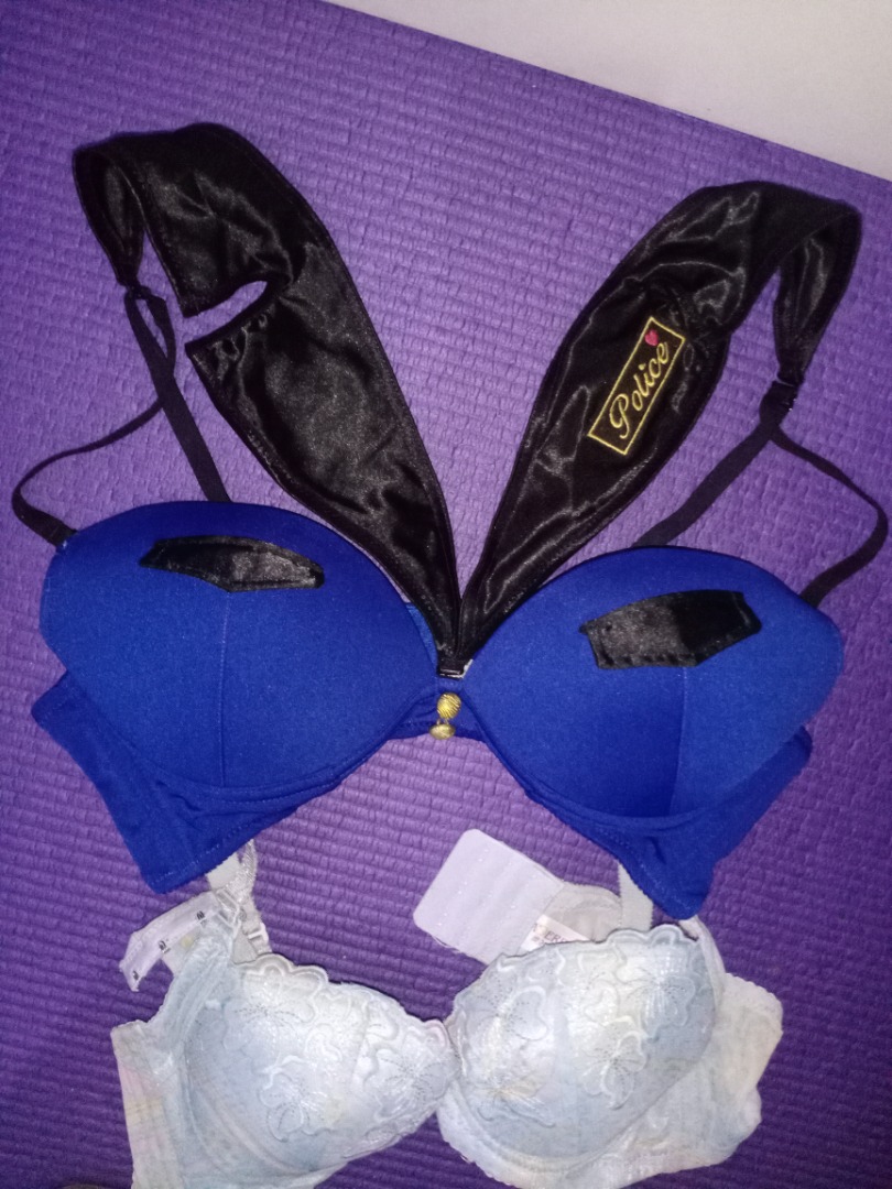 Police Costume bra and freebie, Women's Fashion, Undergarments ...