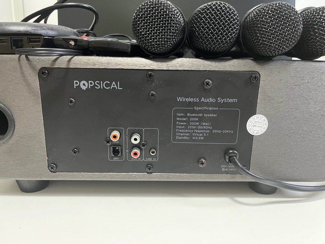 Popsical Karaoke System - Black, Audio, Soundbars, Speakers ...