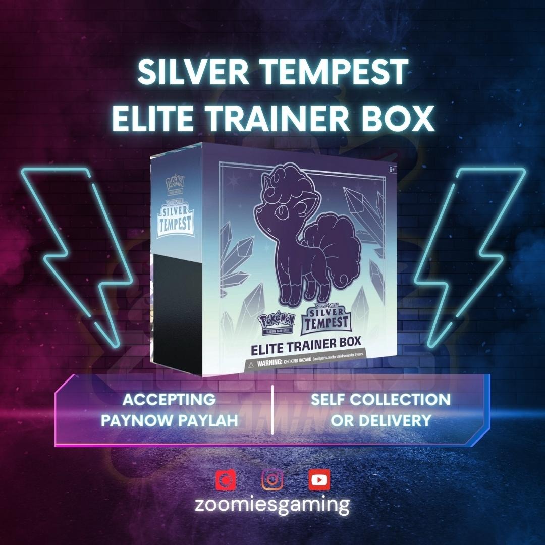 [PO]Silver Tempest Elite Trainer Box Case, Hobbies & Toys, Toys & Games ...