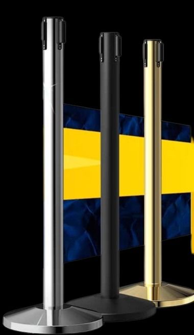 Premium Retractable Gold Pole, Furniture & Home Living, Security ...