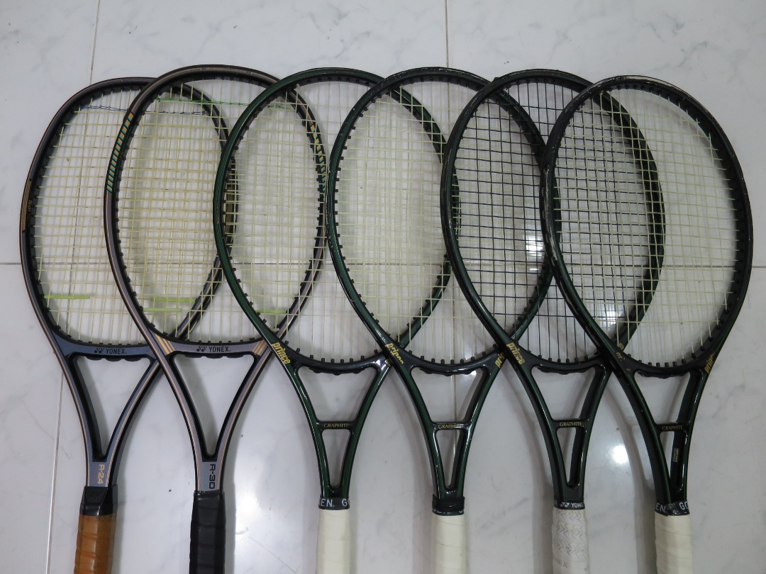 Prince Graphite Oversize,Yonex R-24,R-30, Sports Equipment, Sports ...