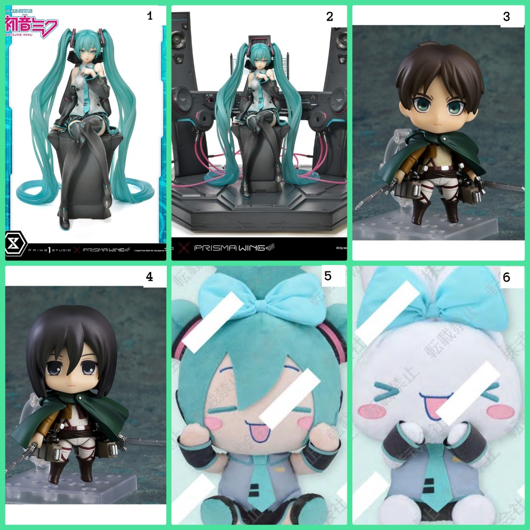 Prisma Wing - Classic Hatsune Miku DX Ver. Nendoroid Attack on Titan - Eren Yeager: Survey Corps ...