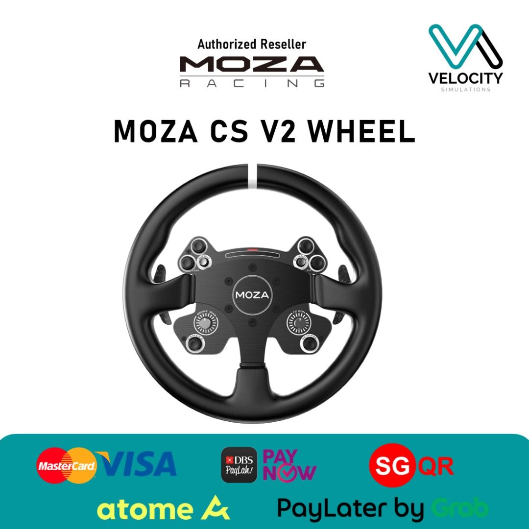 MOZA CS V2 Wheel - Moza Racing, Video Gaming, Video Games, Others on ...
