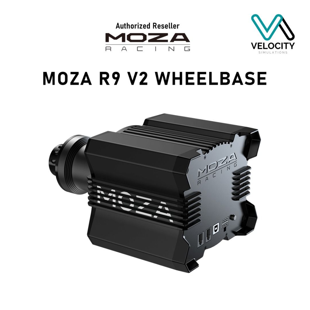 MOZA R9 V2 Wheelbase - Moza Racing, Video Gaming, Gaming Accessories ...