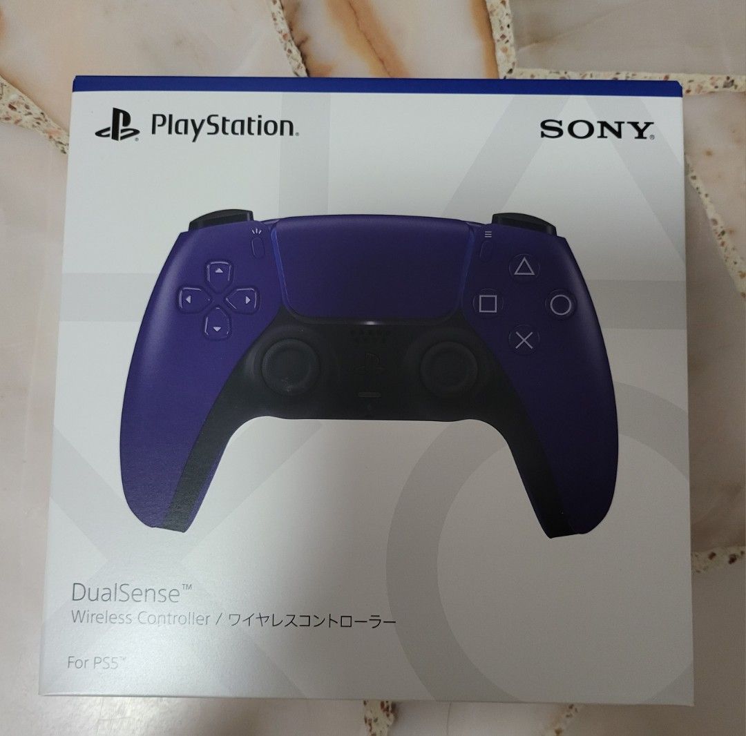 PS5 Dualsense Controller (Galactic Purple), Video Gaming, Gaming ...