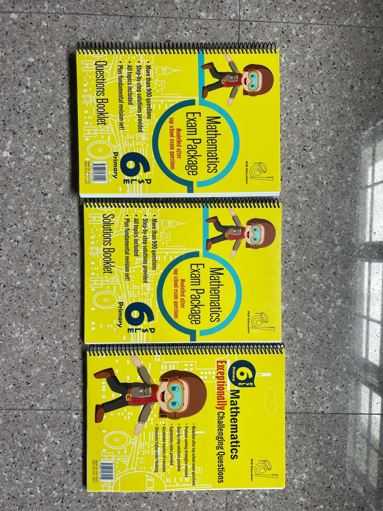 Psle mathematics exam package, Hobbies & Toys, Books & Magazines ...