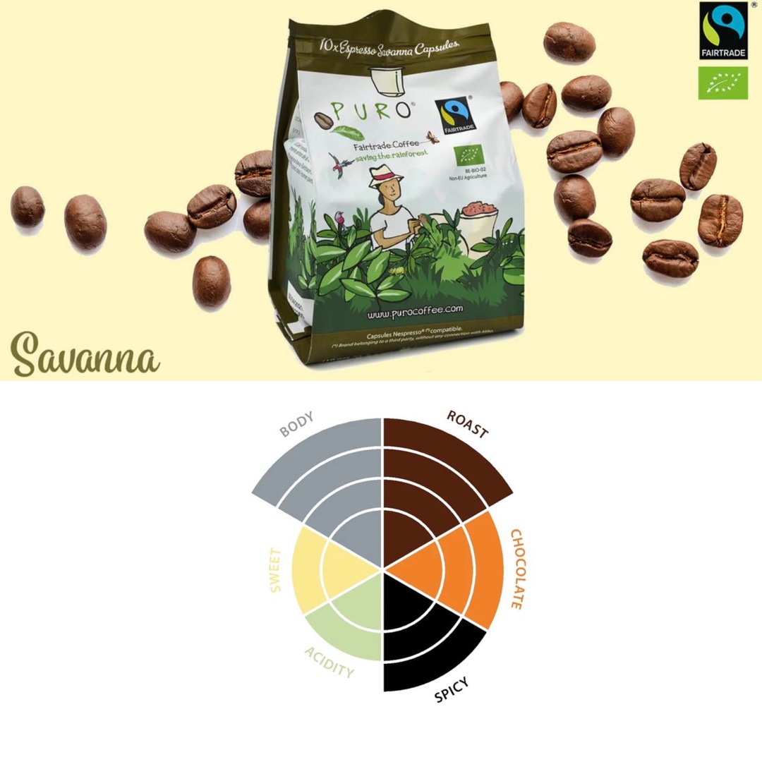Puro Fairtrade Capsules, Food & Drinks, Beverages on Carousell